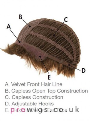 Caroline Capless Wig, Full Lace Wig Uk | D4 wwd185