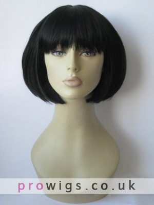 A Jessie J Style Beautiful Black Bob Wig, Celebrity Lace Front Wigs ...