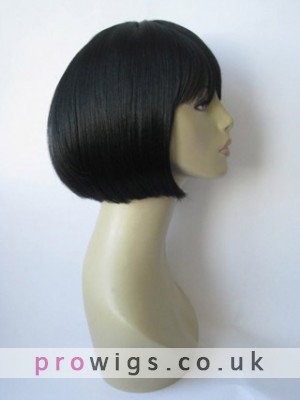 A Jessie J Style Beautiful Black Bob Wig, Celebrity Lace Front Wigs ...
